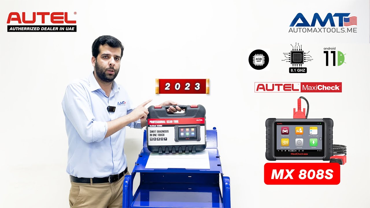 Autel MaxiCheck MX808s 2023 Model - Introduction - YouTube