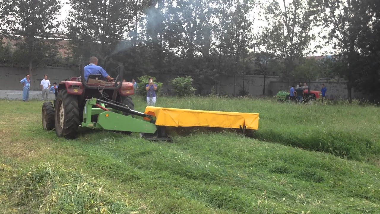 disc mower - YouTube