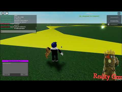 thanos script showcase! - YouTube