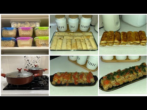 ALDIQLARIMI YERLƏŞDİRDİM.DOLABIMI TƏMİZLƏDİM.KƏSMİKLİ BLİNÇİKİN HAZIRLANMASI.KƏLƏM DOLMASI. 