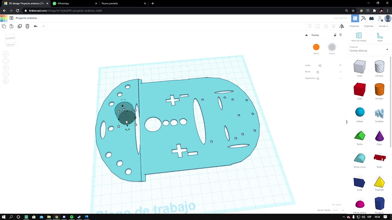 TinKerCad - Proyecto - YouTube