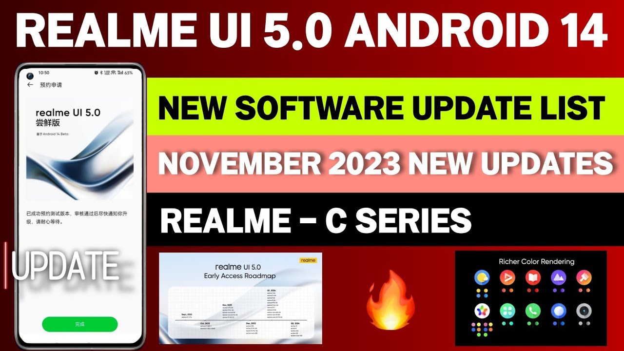 Realme UI 5.0 New Update List | Realme Android 14 Update News | Realme ...