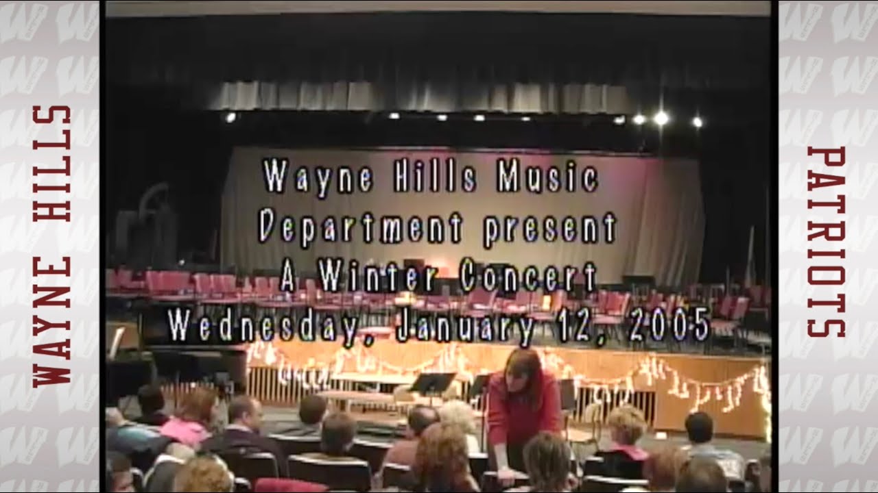 2005 Wayne Hills Winter Concert - YouTube