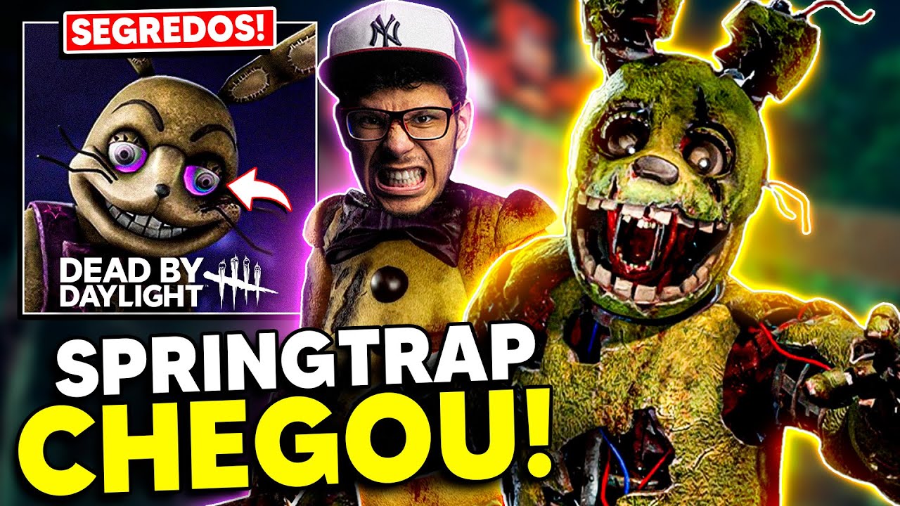 TODOS OS SEGREDOS DE SPRINGTRAP EM DEAD BY DAYLIGHT! (fnaf x dbd) - YouTube
