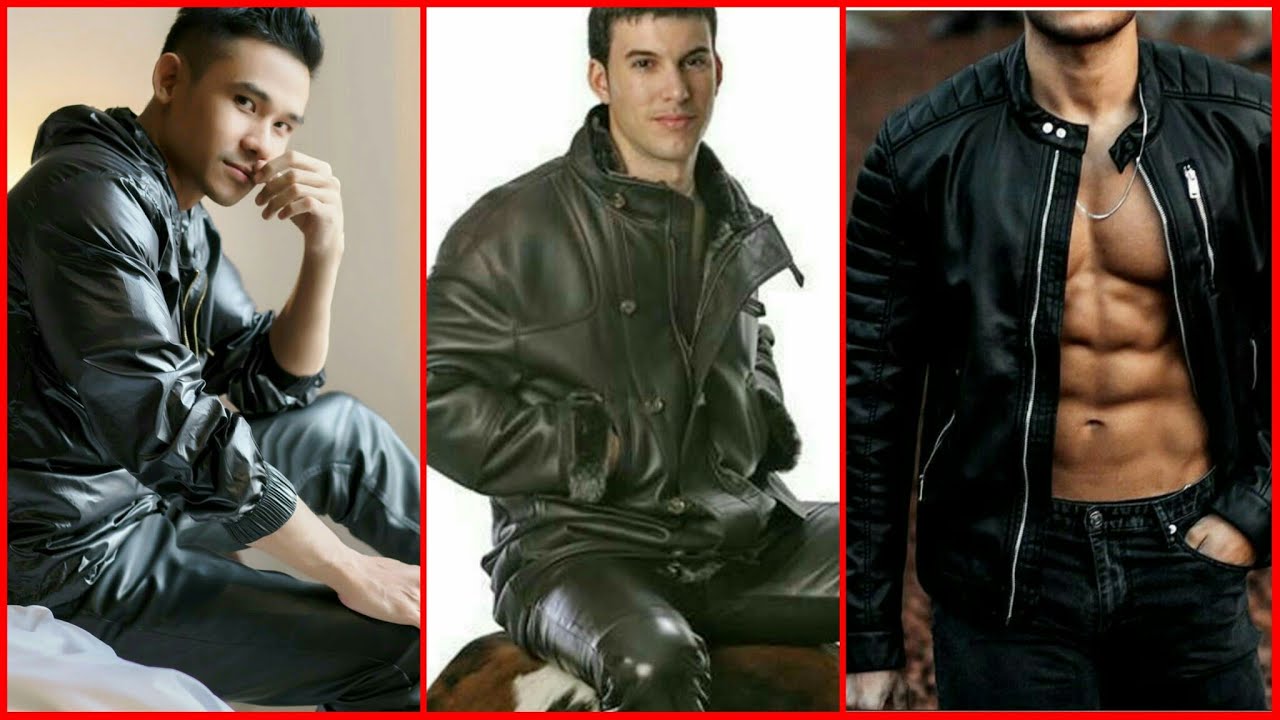 Very beautiful and new collection of leather outfits for boys and men ...