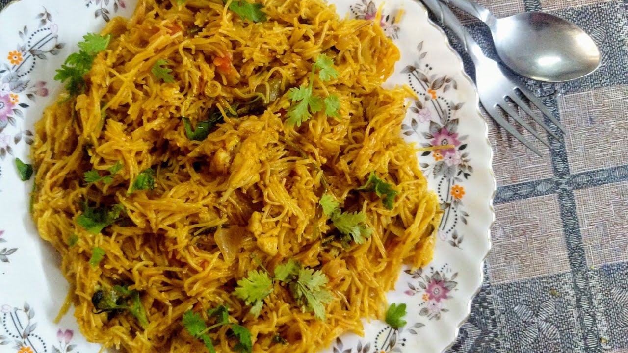 Chicken semiya | simple easy and Tasty| breakfast and dinner recipe ...