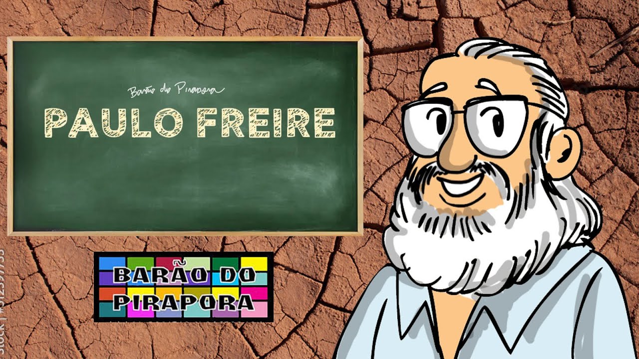 Paulo Freire em desenho animado - YouTube