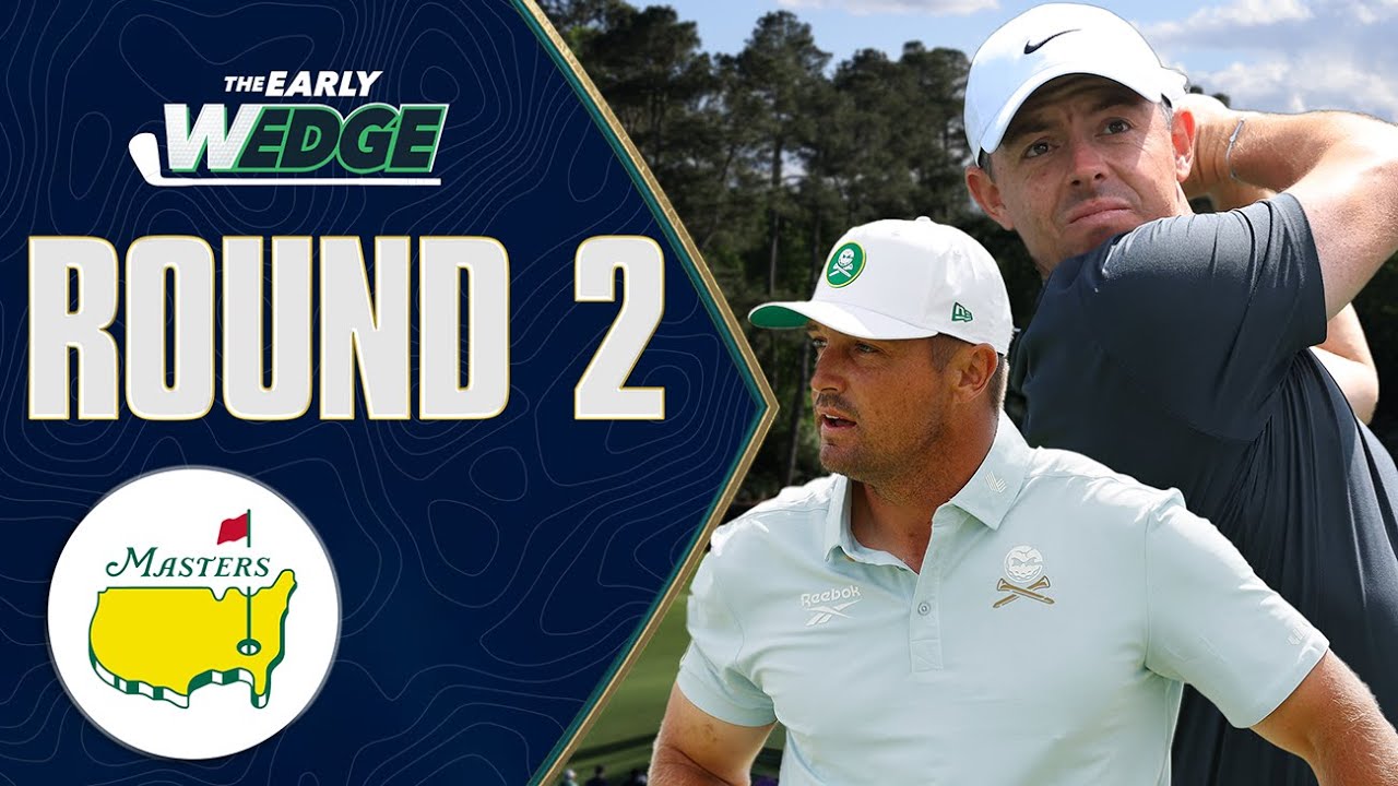 Rory vs Bryson Part 2?! Justin Rose Grabs 36-Hole Lead - 2025 Masters ...