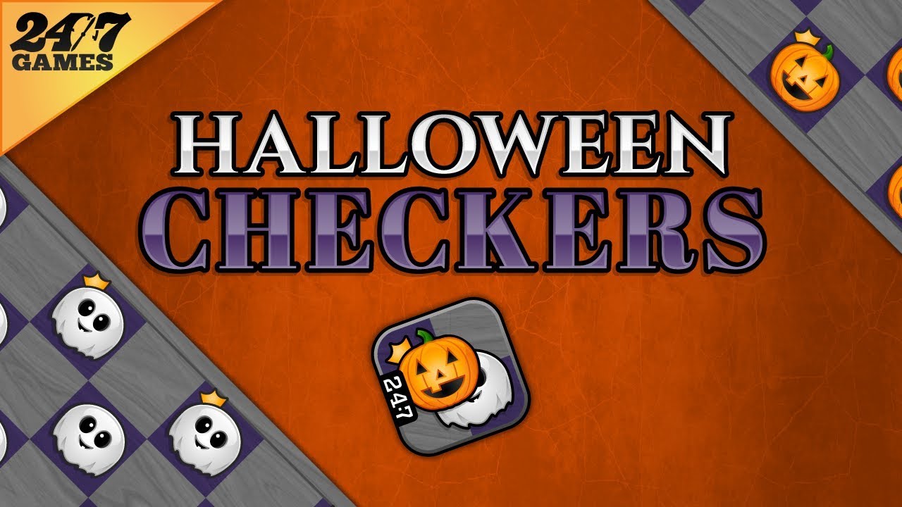 Halloween Checkers - YouTube