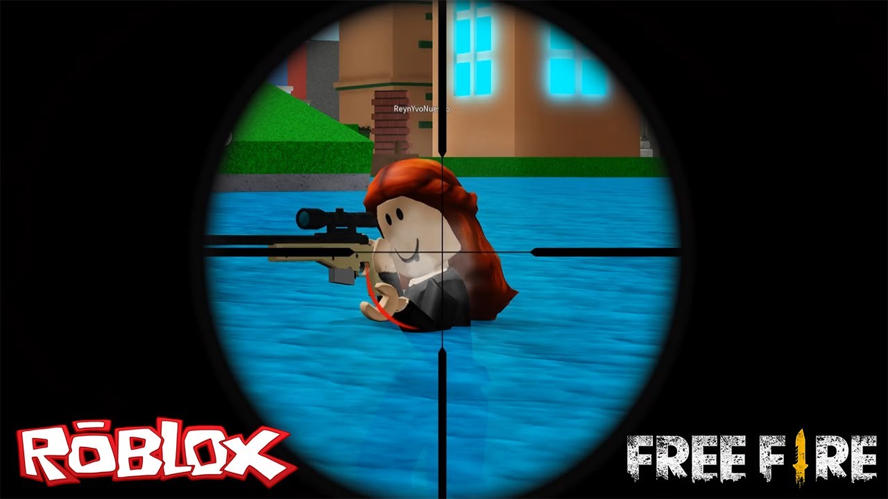 MAIN FREE FIRE TAPI DI ROBLOX - YouTube