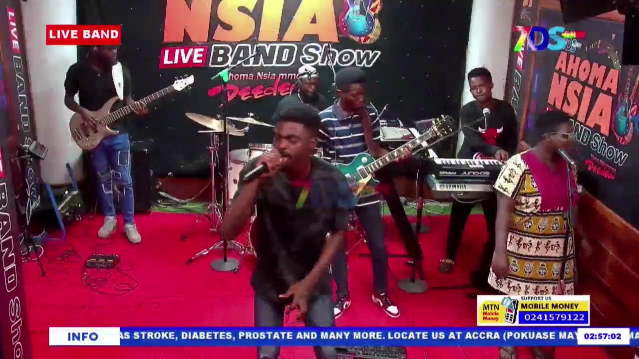 AHOMA NSIA LIVE BAND SHOW || 27 06 2025 || - YouTube