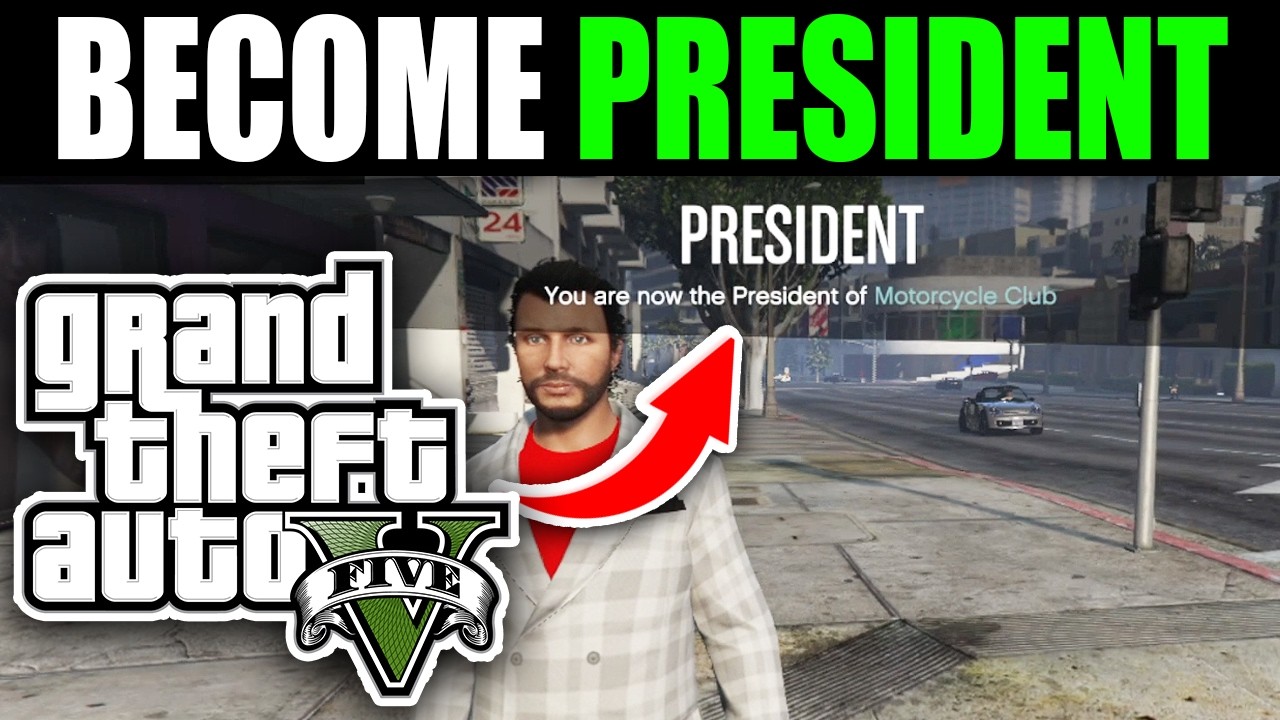 How To Become Motorcycle Club President In GTA 5 Online - Easy Guide ...