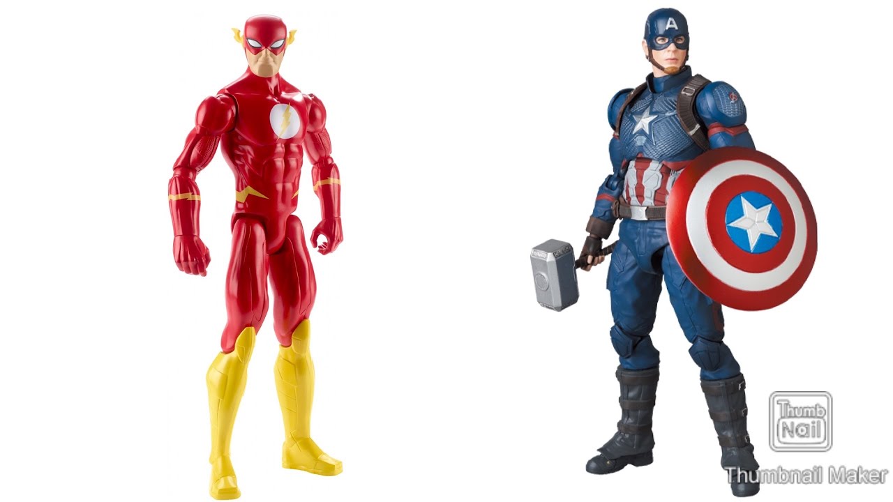 flash vs Captain America - YouTube