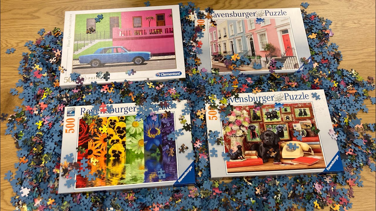 Speed puzzling practice|jigsaw puzzle|Time lapse|#satisfying #puzzle # ...