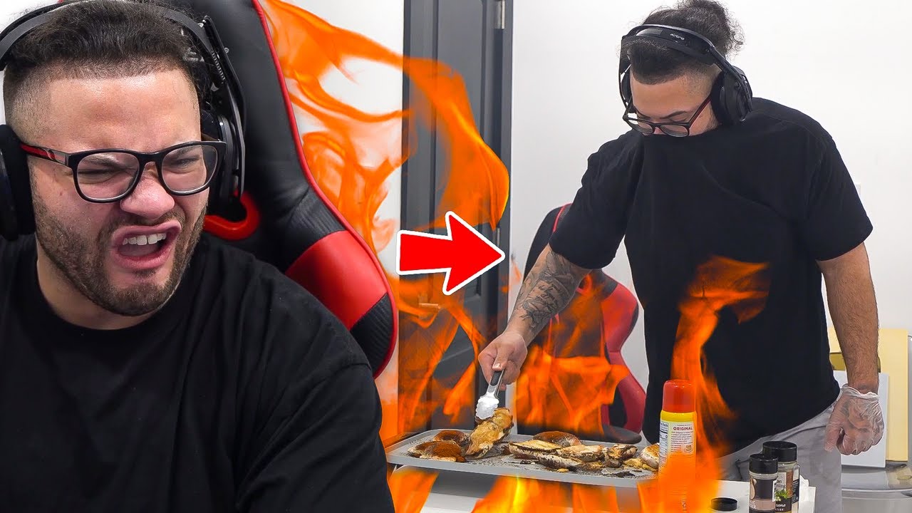 MindOfRez COOKS and Almost BURNS the House Down! - YouTube
