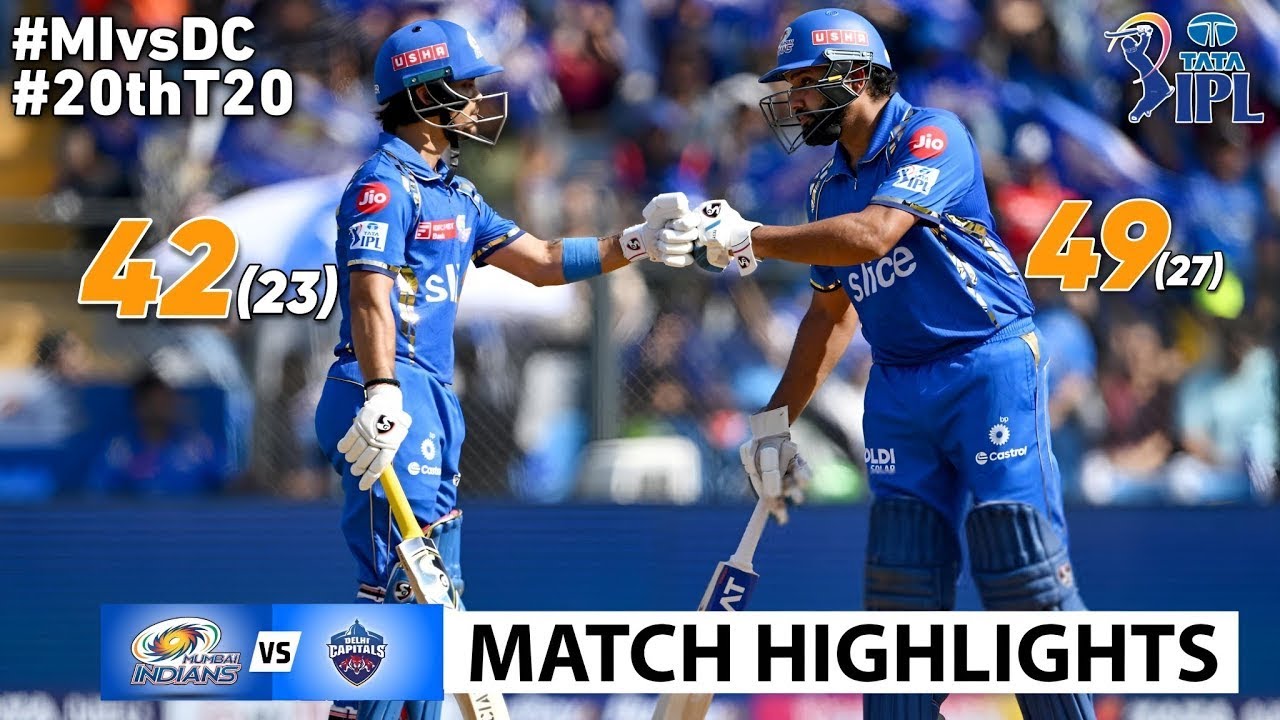 MI vs DC 20th Match IPL 2024 Highlights | IPL Highlights 2024 | MI vs ...