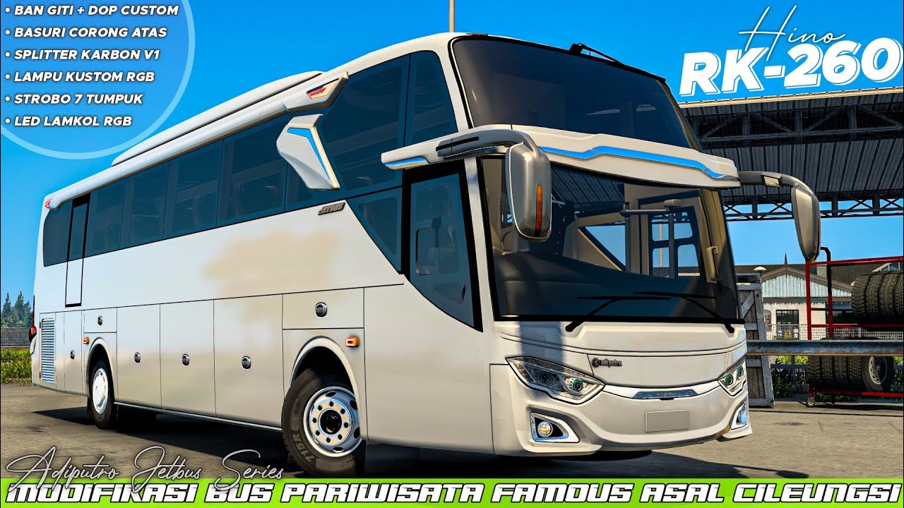 Modifikasi Bus Wisata Asal Bogor‼️- Adiputro Jetbus 3 MHD | ETS 2 ...