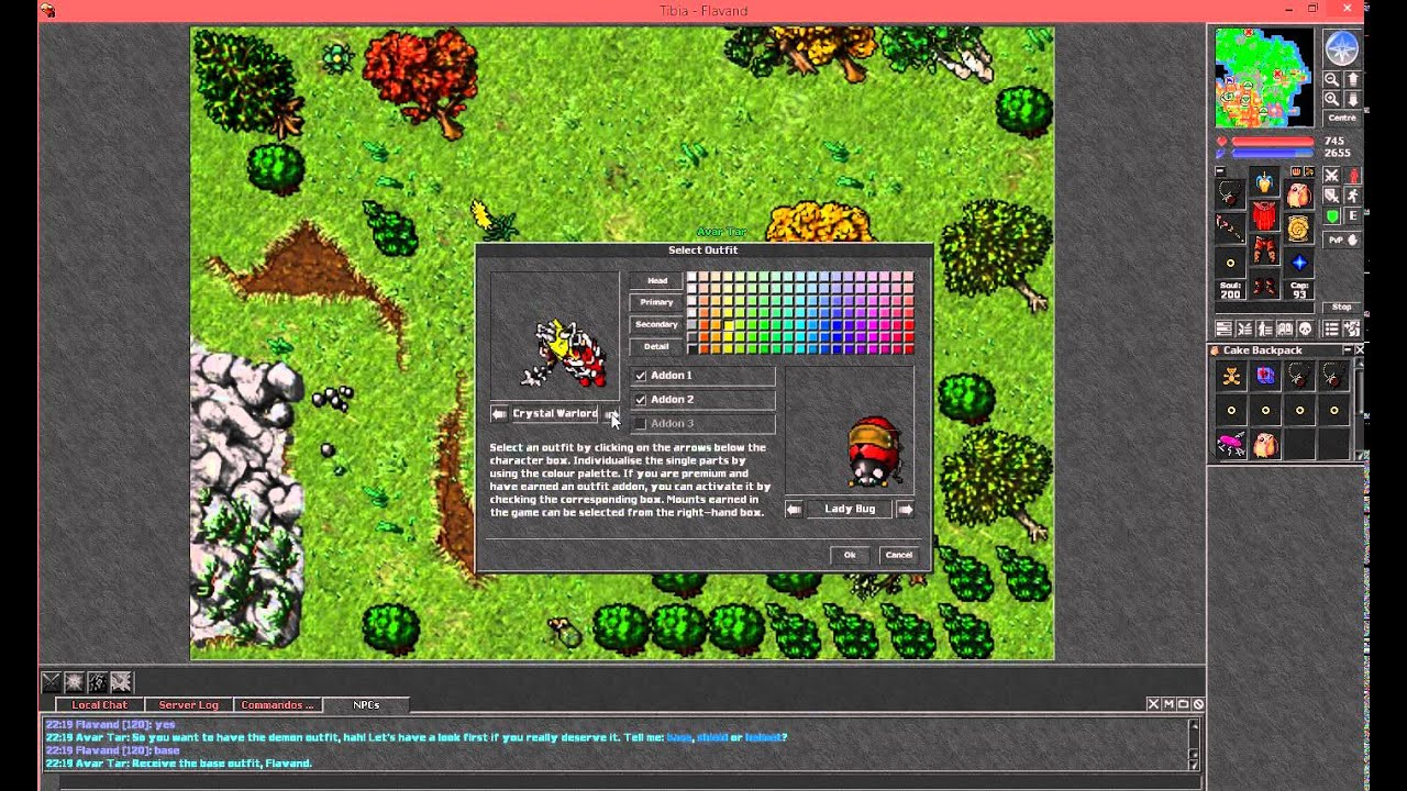 Demon Outfit Quest TibiaFuLL - YouTube