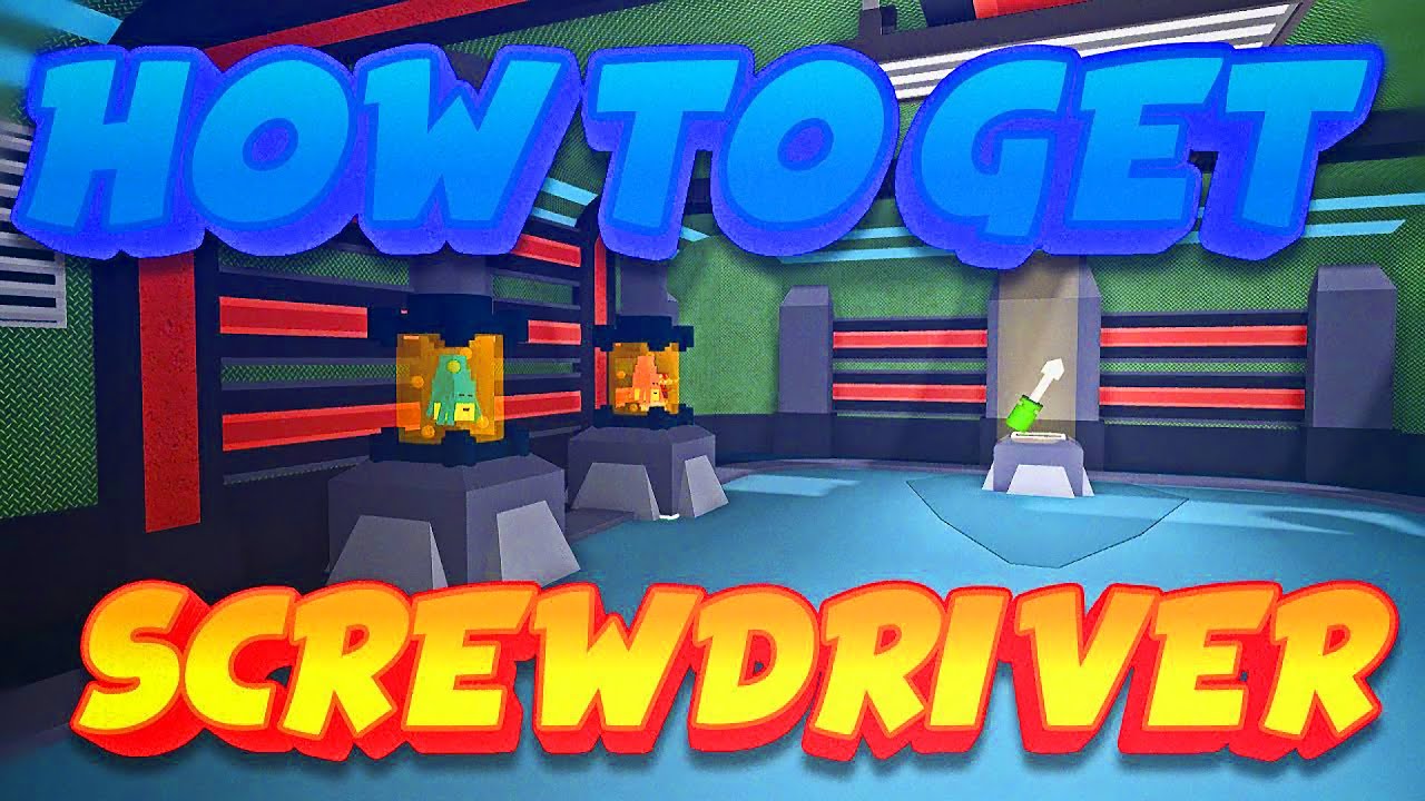 How to Get the Screwdriver in Roblox Build a Boat! - YouTube