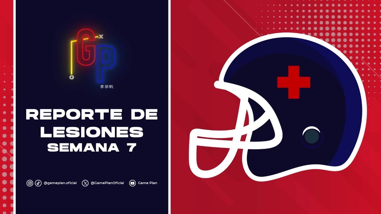 Reporte de Lesiones Semana 7 NFL 2023 - YouTube