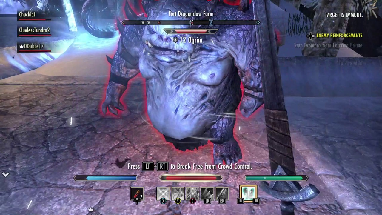 Elder Scrolls Online Questing in Cyrodiil - Bruma - YouTube