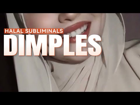 DIMPLES | Halal Subliminal for Beautiful, Natural & Captivating Dimples - YouTube