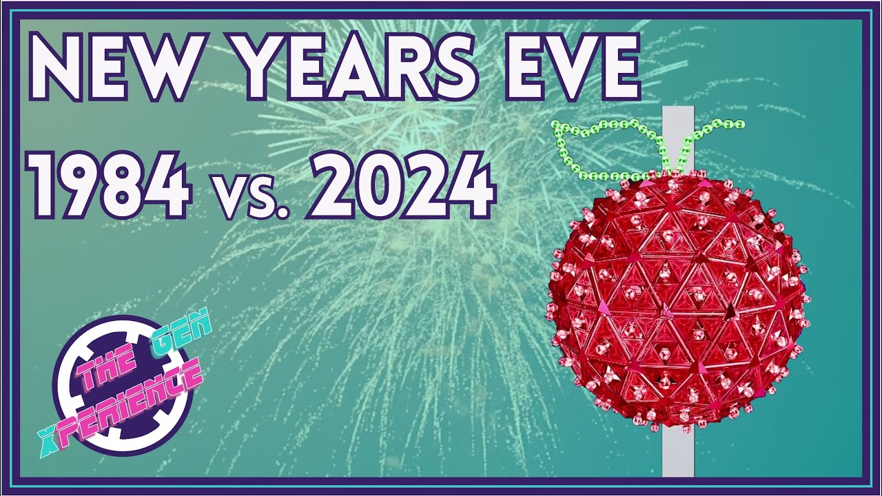 New Year's Eve 40 Years Ago | 1984 vs 2024 in a New Years REVIEW ...