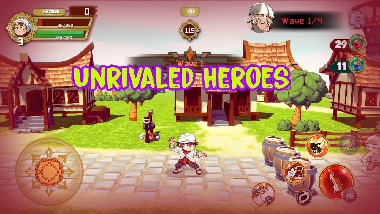 Unrivaled Heroes Yeni RPG Oyunu - (Apk) - YouTube