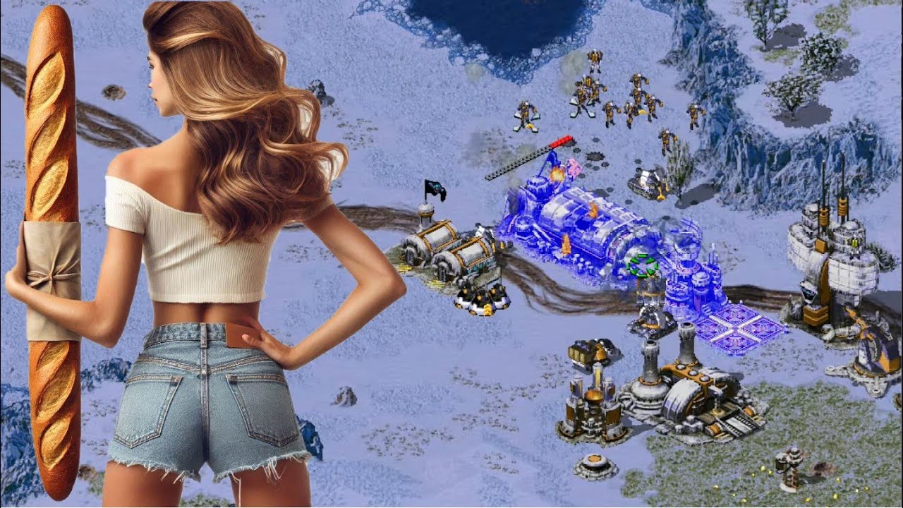 🇫🇷 France on Face Down Map - Red Alert 2 Online Multiplayer Gameplay ...