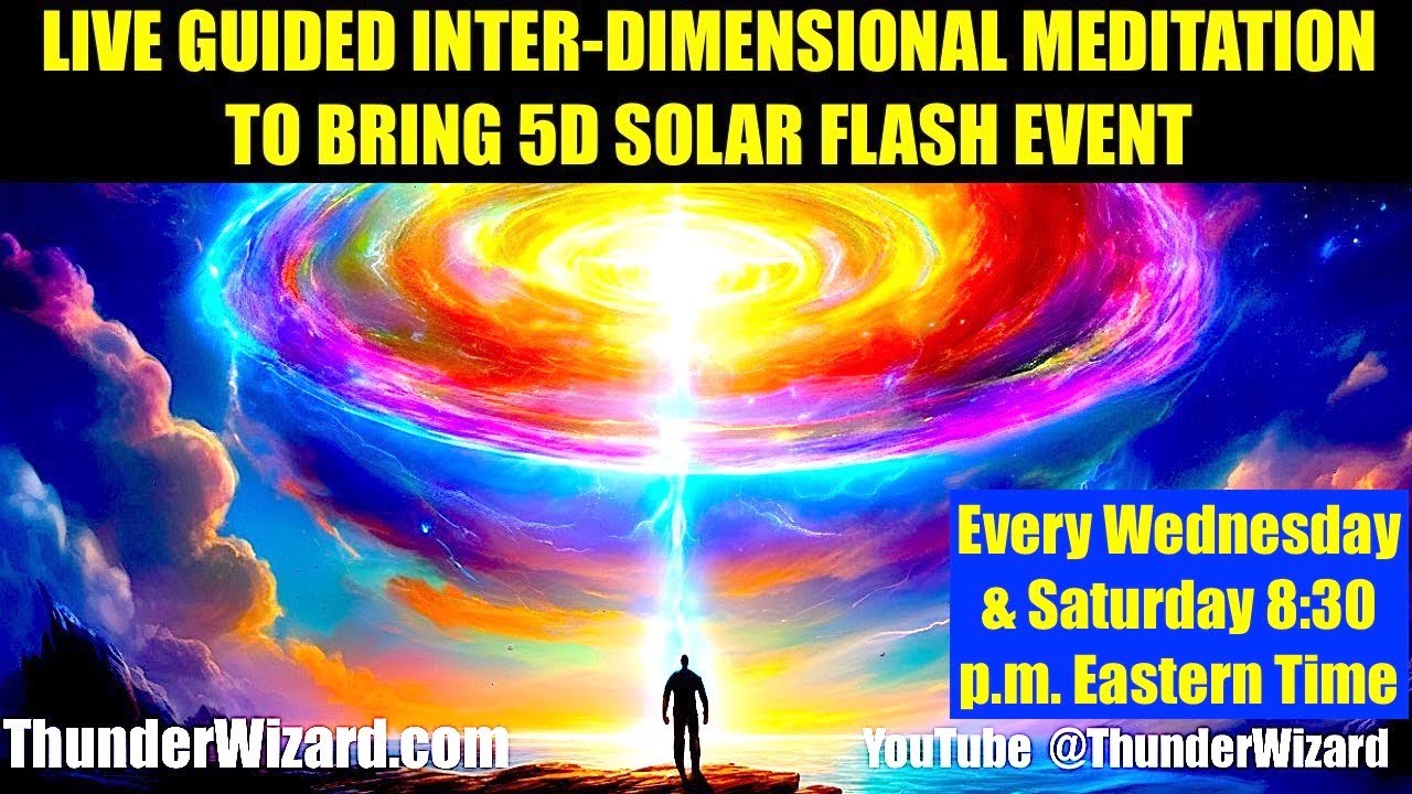 LIVE CE5 GUIDED INTER-DIMENSIONAL MEDITATION TO BRING 5D ASCENSION ...