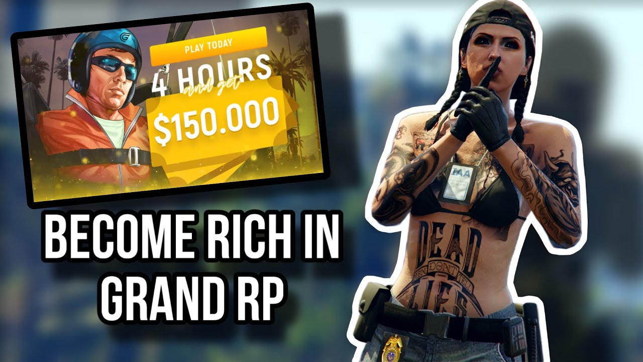Becoming RICH In GTA Roleplay | Grand RP - YouTube