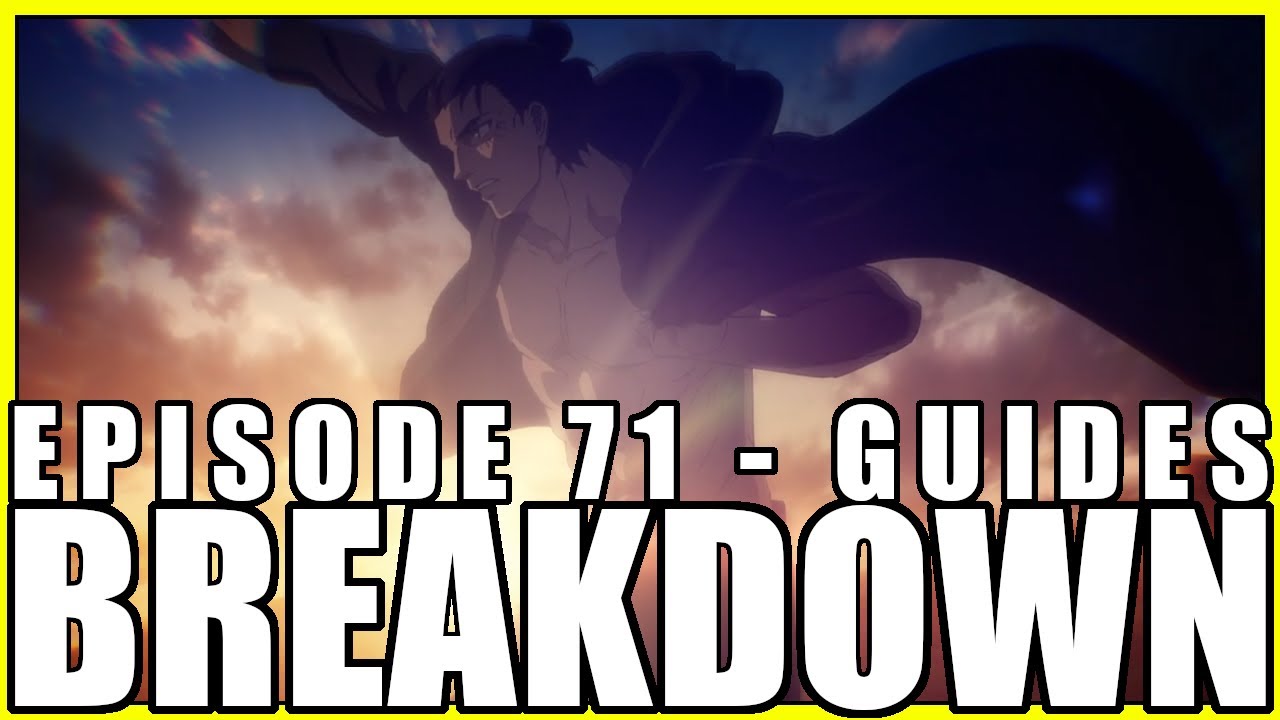Eren Has So Many A B S | Attack on Titan The Final Season Episode 71 ...