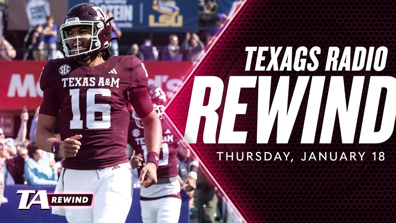 Texas A&M QB Jaylen Henderson joins TexAgs Radio! | TA Rewind w/ Billy ...