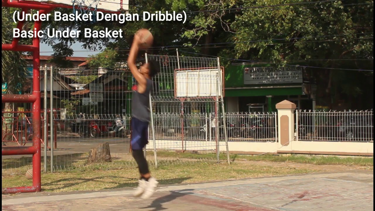 Under basket Dengan dribble - YouTube