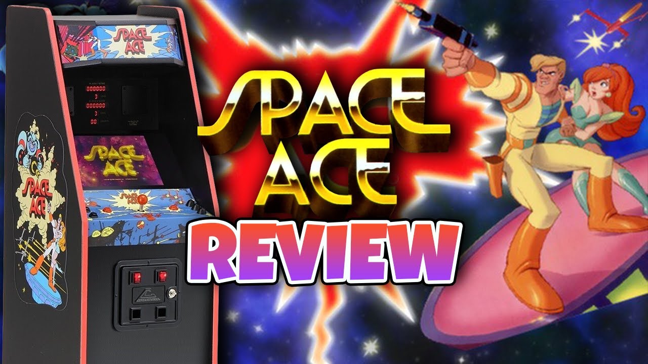 New Wave Toys Space Ace Mini Arcade is OUT OF THIS WORLD! - YouTube