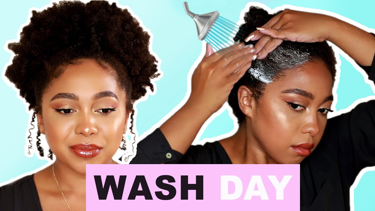 MY WASH DAY ROUTINE START TO FINISH (DRY EXTRA THICK NATURAL HAIR ...