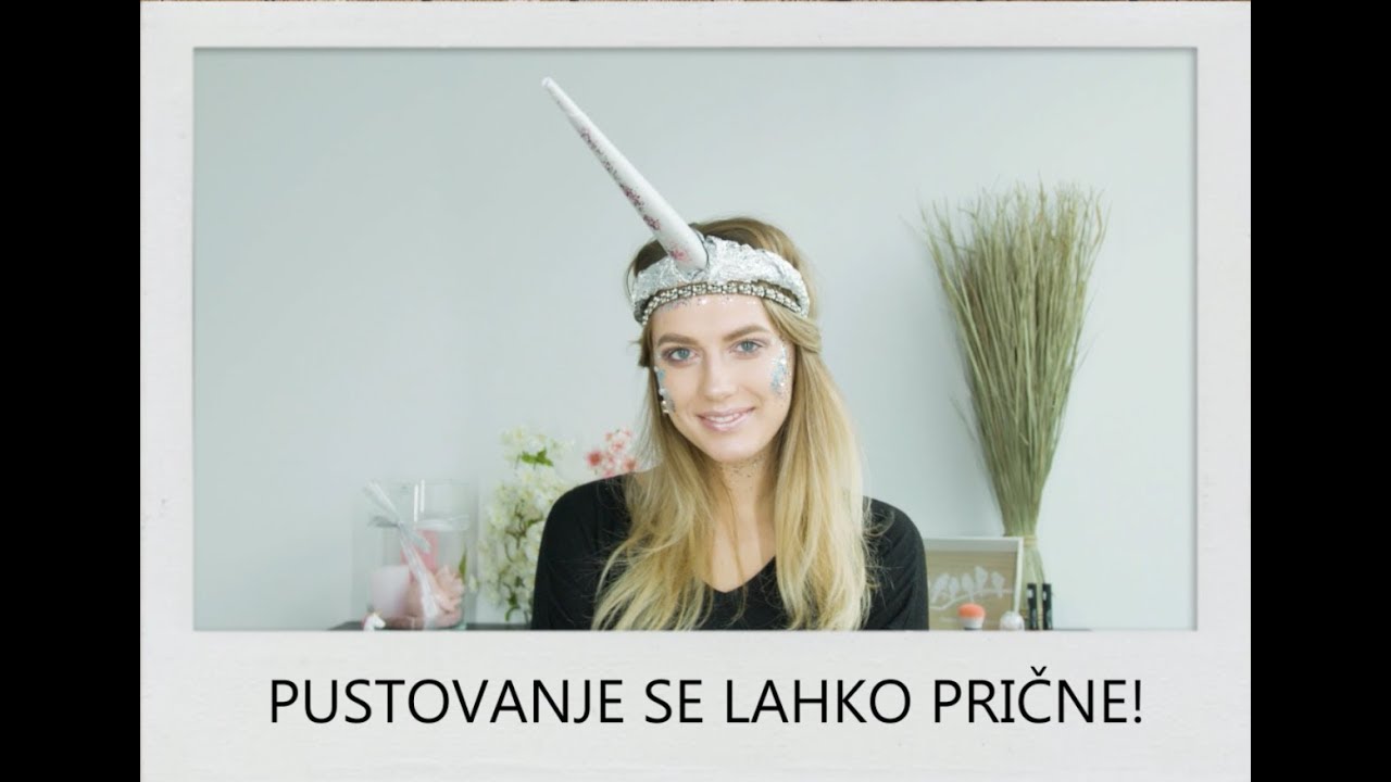 Pustna maska Samorog - video vodnik za ličenje - YouTube