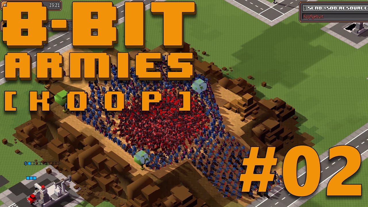 8-BIT ARMIES KOOP #02 | Operation Flying Ninja | Lets Play Together ...