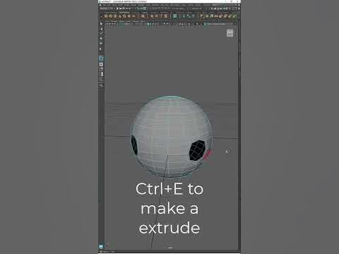 How to use bridge tool and Circularize in Autodesk Maya - YouTube