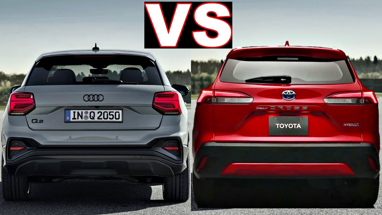 2021 Audi Q2 vs Toyota Corolla Cross (2021) Beautiful subcompact SUVs! q2, corolla cross ...
