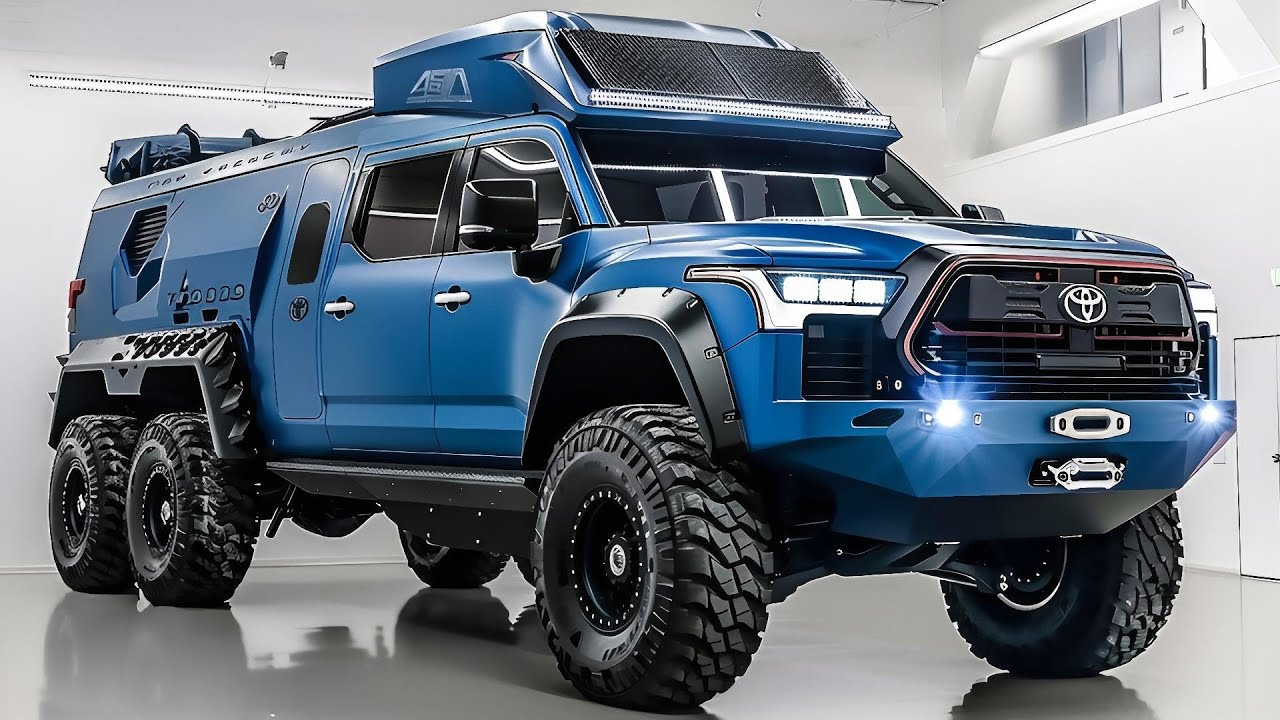 2025 Toyota 6x6 Motorhome: The Ultimate Off-Road Beast! - YouTube