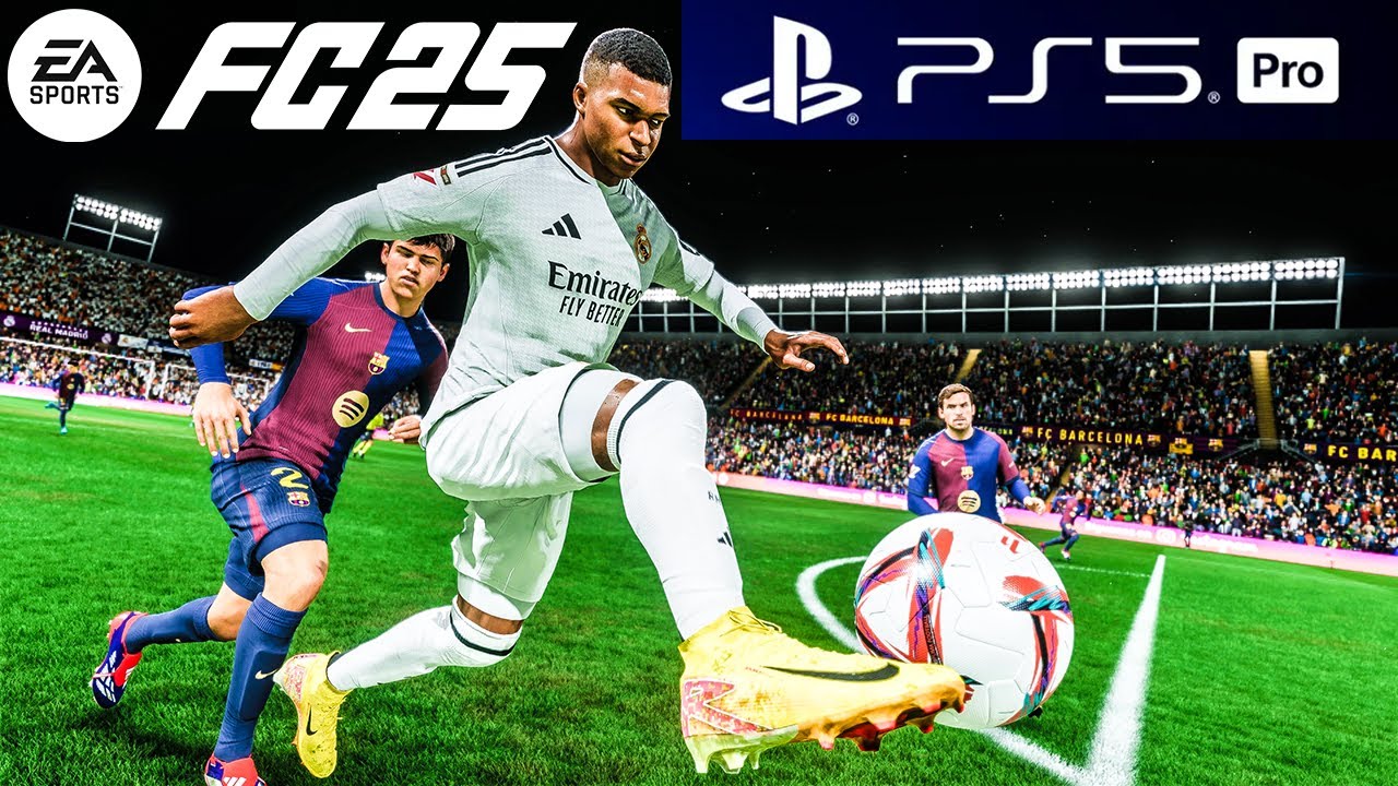 FC 25 PS5 PRO REAL MADRID - BARCELONA | Simulation Mode Realistic ...