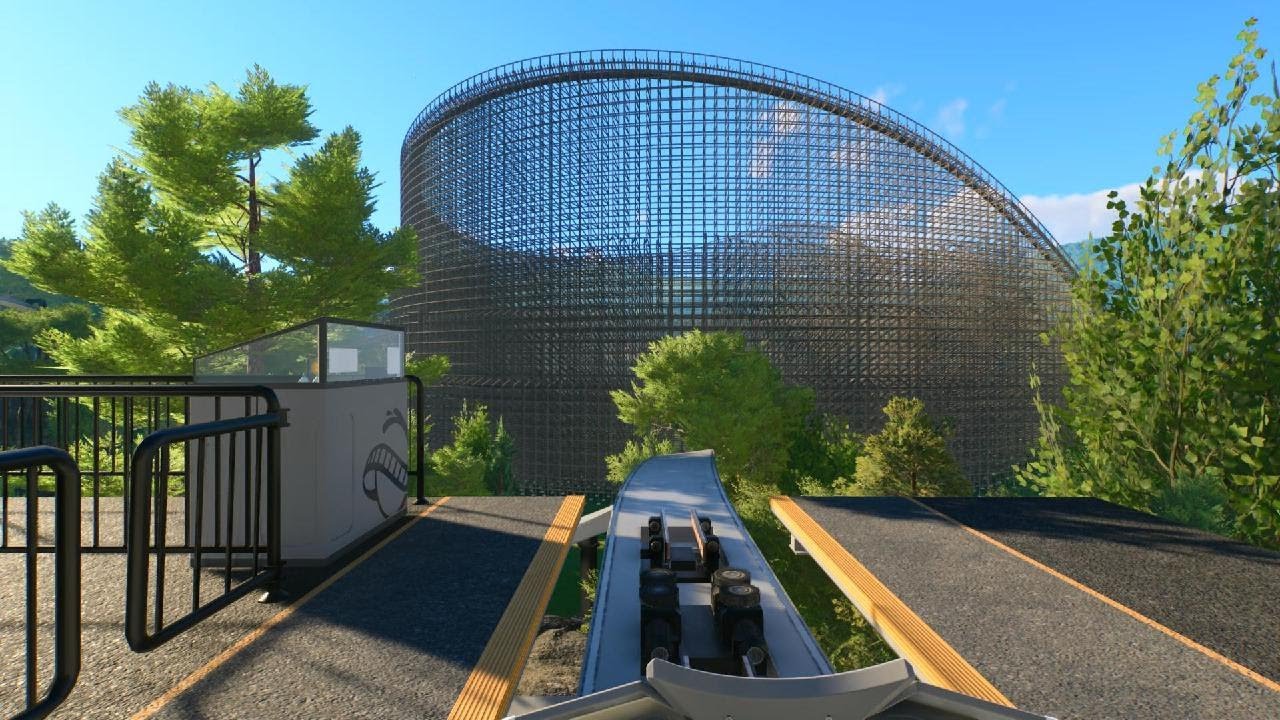 Operant Single Rail Coaster - Planet Coaster 2 - YouTube