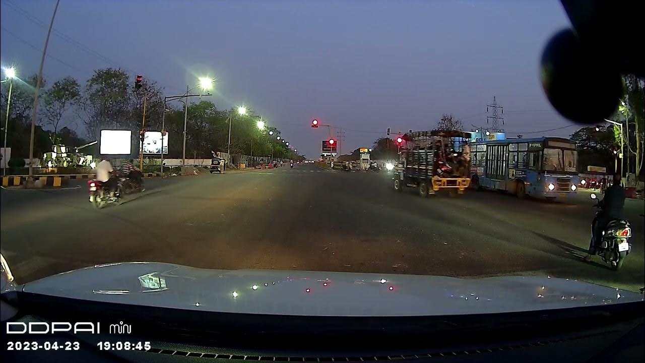 Traffic Police Towing Vehicle Violating Traffic Rule | Jumping Red ...