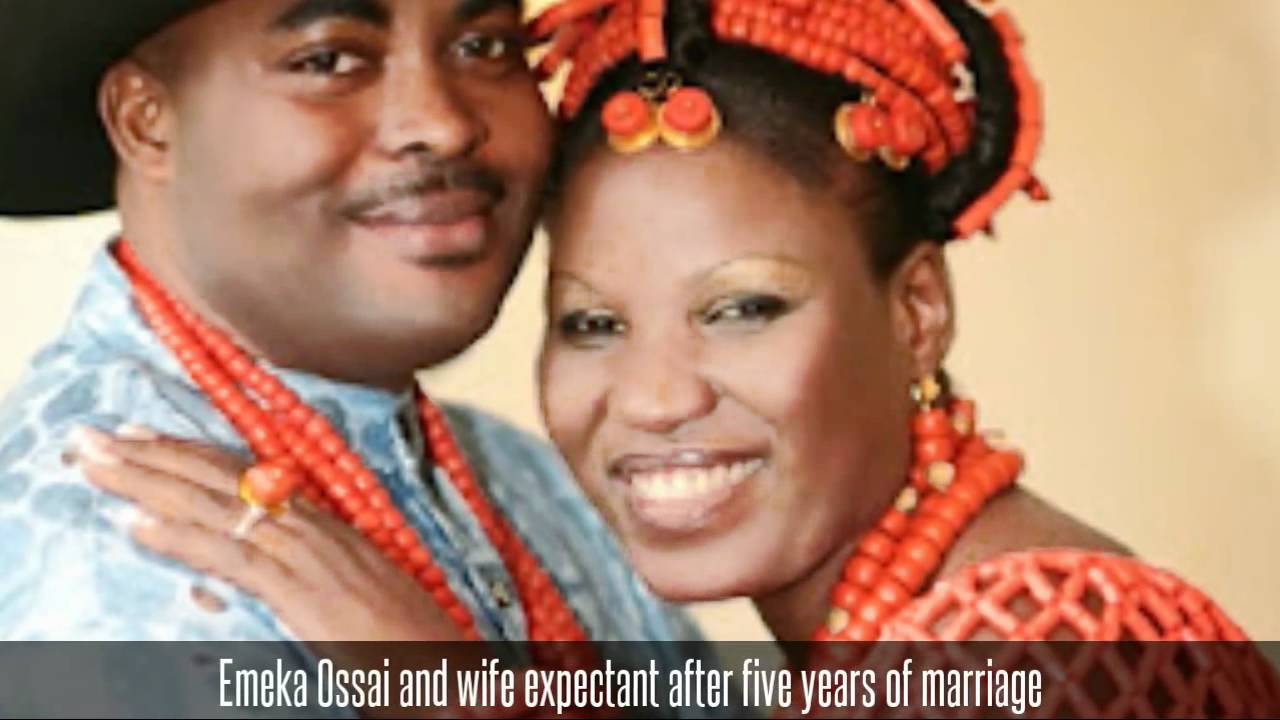 Emeka Ossai and wife expectant after five years of marriage - YouTube