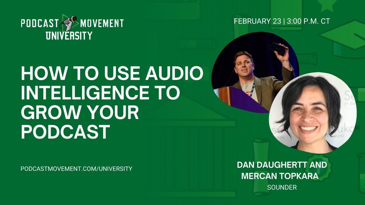 How to Use Audio Intelligence to Grow Your Podcast - YouTube