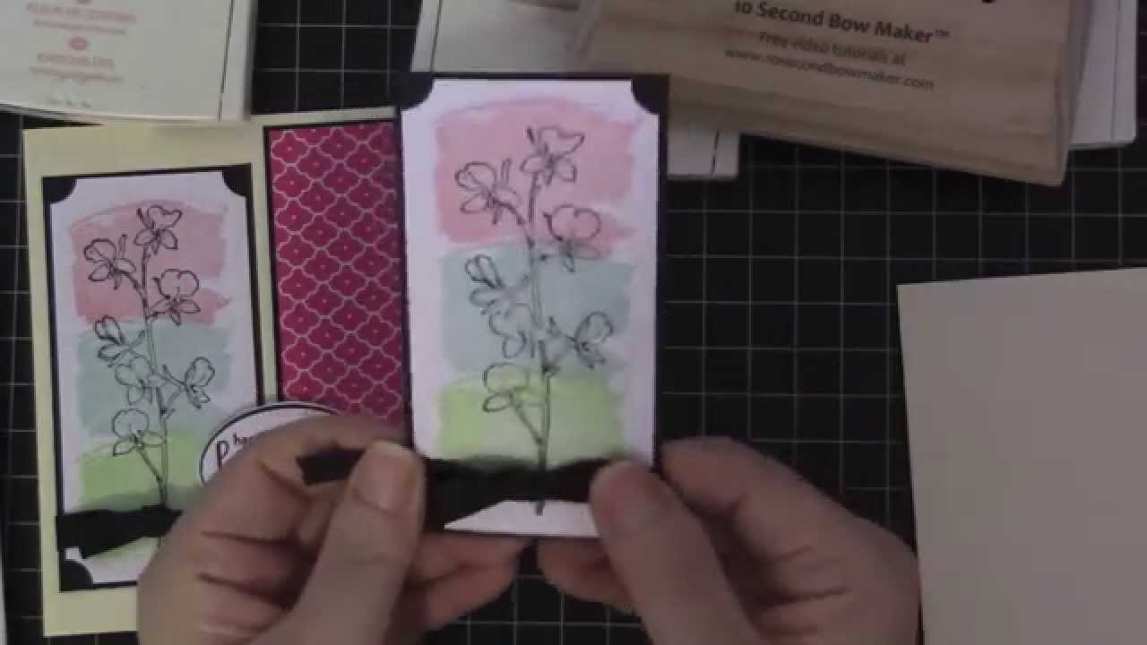 Card Tutorial Series #5 Stampin Up - YouTube