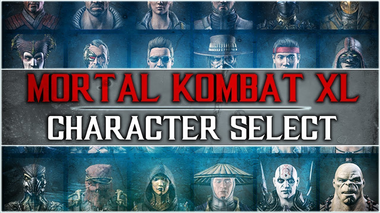 Mortal Kombat XL - Character Select Screen - Original Music - YouTube