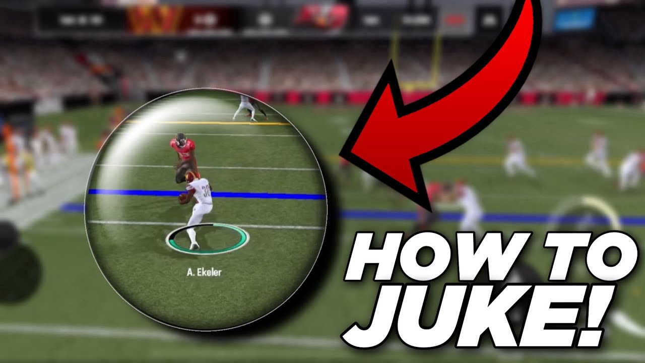 HOW TO JUKE IN MADDEN MOBILE 25! SIMPLE AND EASY! - YouTube