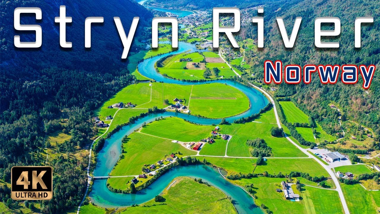 Famous STRYN River in NORWAY - Most Beautiful River With English ...